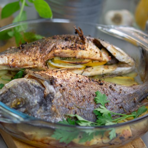 Orada pečena u rerni - MyTastyPot - Recepti
